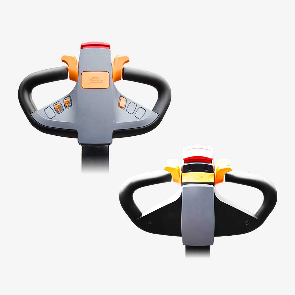 Electric Pallet Stackers with mast move – PARAGON MOTORS